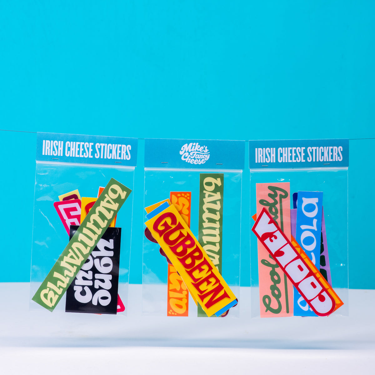 MFC Irish Cheese Stickers | Mike's Fancy Cheese